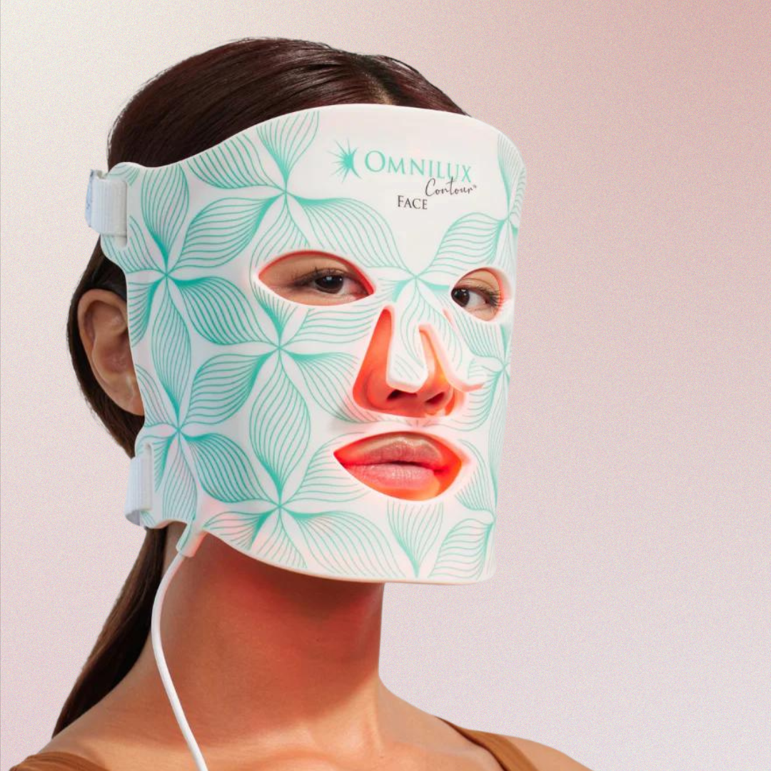 Omnilux Contour LED Face Mask + Bonus Ampoules – GMC Cosmedical